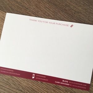 Poshmark | Other | 25 Poshmark Thank You Cards | Poshmark